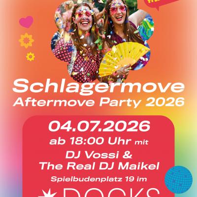 Schlagermove Aftermove Party im DOCKS | Sa, 04.07.2026 | 18:00 Uhr ...